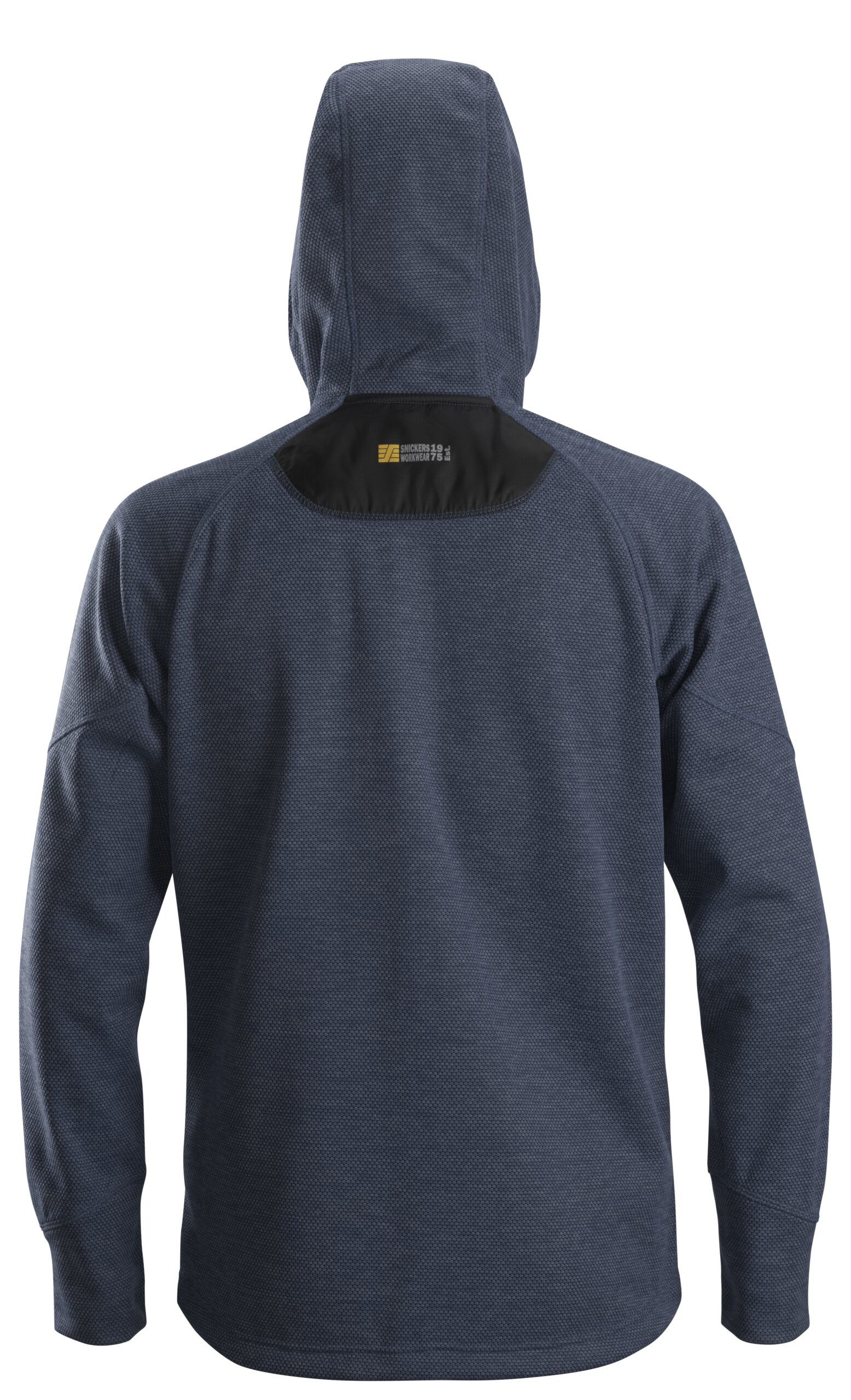 Snickers 8041 FlexiWork, Fleece Hoodie – Navy/Black – MyWorkwear.ie