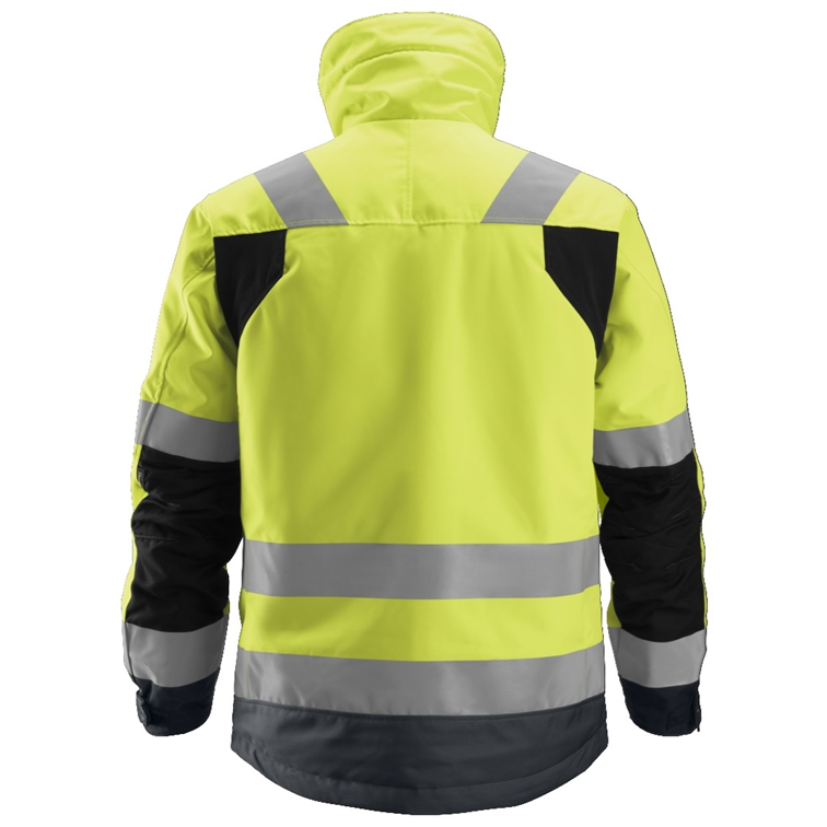 Snickers 1130 Yellow/Grey High-Vis 37.5 Insulated Jacket Class 3 ...