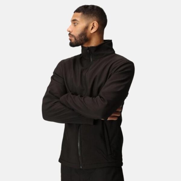 Regatta TRA628 Men’s Ablaze Printable Softshell Jacket | Black ...