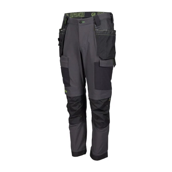Apache Calgary Stretch Trousers – Grey/Black – MyWorkwear.ie
